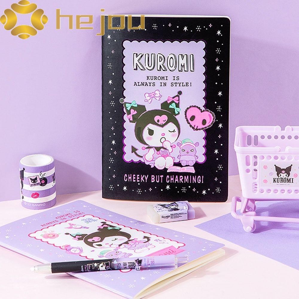 HEJOU Cartoon Notebook, Horizontal Line Book Handwriting Diary Notebook ...
