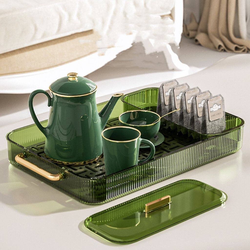 Light luxury modern style acrylic multi function tray with box | Shopee ...