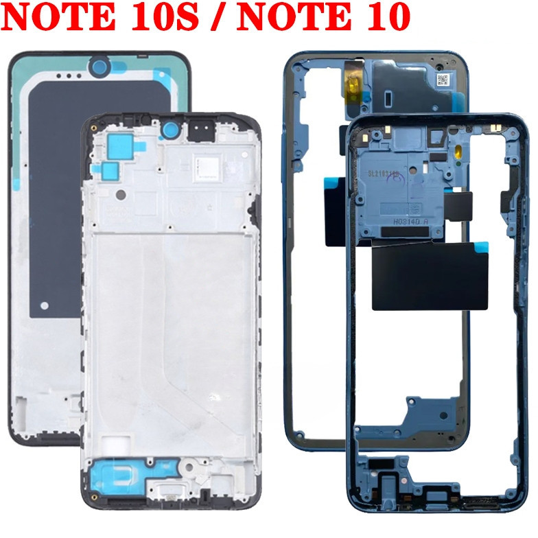 Middle Front Frame For Xiaomi Redmi Note 10 4G 10S Middle Frame LCD ...