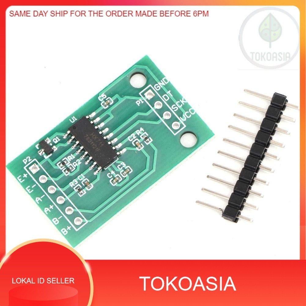 (Local Stock) HX711 module I2C Weight Sensor Amplifier Kit raspberry ...