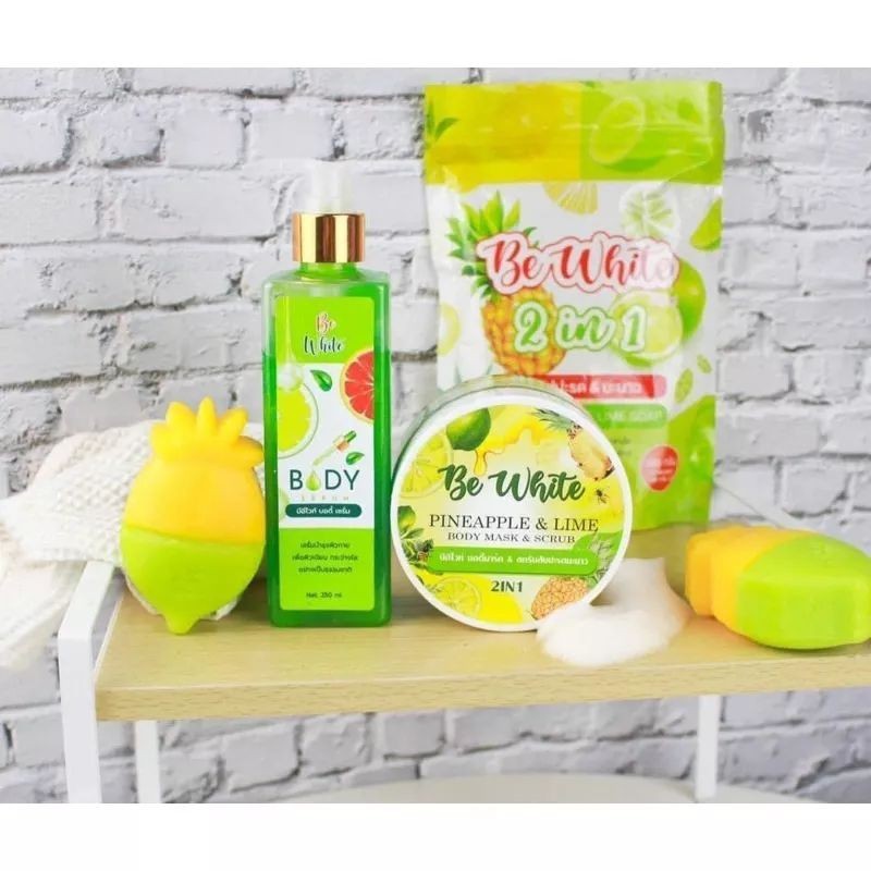 🔥💯 𝗢𝗥𝗜𝗚𝗜𝗡𝗔𝗟 🔥SABUN NENAS SCRUB PINEAPPLE & LIME BODY MASK & SCRUB BE ...