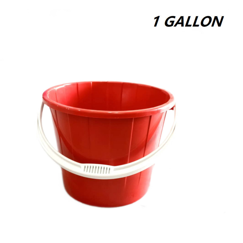 [1 Gallon to 8 Gallon] Plastic Mopping Pail / Water Pail Bucket / Baldi ...