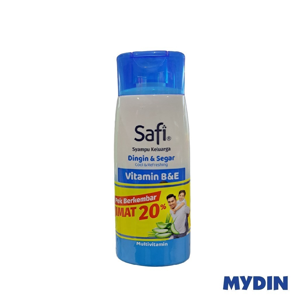 Safi Shampoo Cool & Refreshing with Aloe Vera (360g) [Twin Pack ...