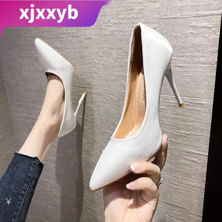SWEETC Kasut raya perempuan Raya Heels 2024 kasut tinggi Womens Fashion ...