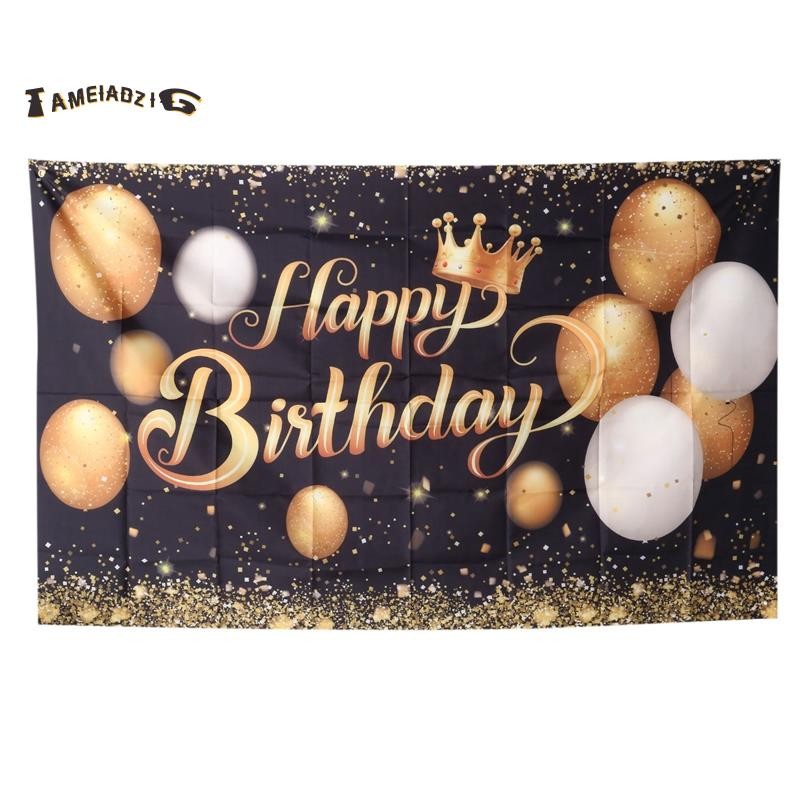 Happy Birthday Banner Decorations Large Birthday Sign Poster Photo for ...