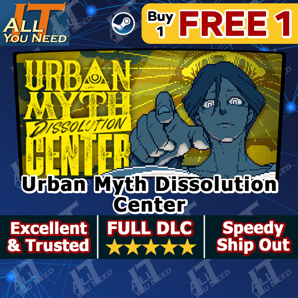 Urban Myth Dissolution Center with DLC [PC Game] Steam CDKEY | Shopee Malaysia