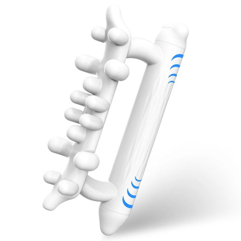 手持筋膜按摩棒放松肌肉 健身瑜伽肩颈部缓解工具 Chiropractic器Hand held fascia massage stick to ...