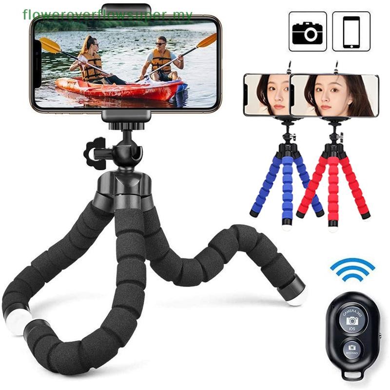 FSMY Sponge Octopus Tripod Universal Lazy Mobile Phone Holder Portable ...