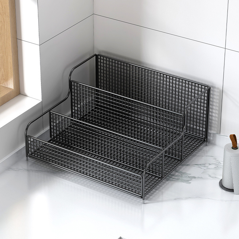 [2462 People Collection] Kitchen Shelf Multifunctional Seasoning Rack ...