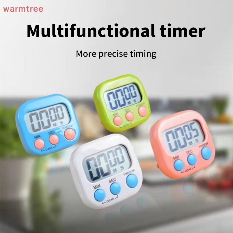 (warmtree) Timer Gym Kitchen Reminder Electronic Timer Digital Stopwatch Timer Large Screen ...