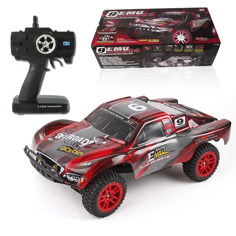 New 727 Short Truck RC Car 1/10 Professional Four-wheel Drive Racing RC ...