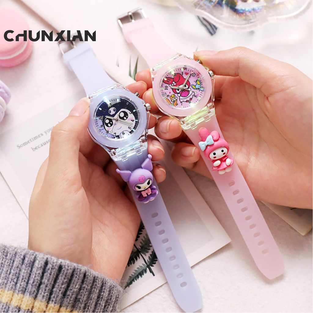 boboiboy watch Kanak-kanak Glow Watch Sanrio Cinnamon Dog Jelly Watch ...