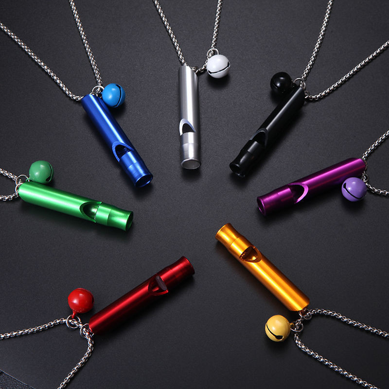 rantai silver 925 original rantai nama rantai leher Whistle Necklace ...