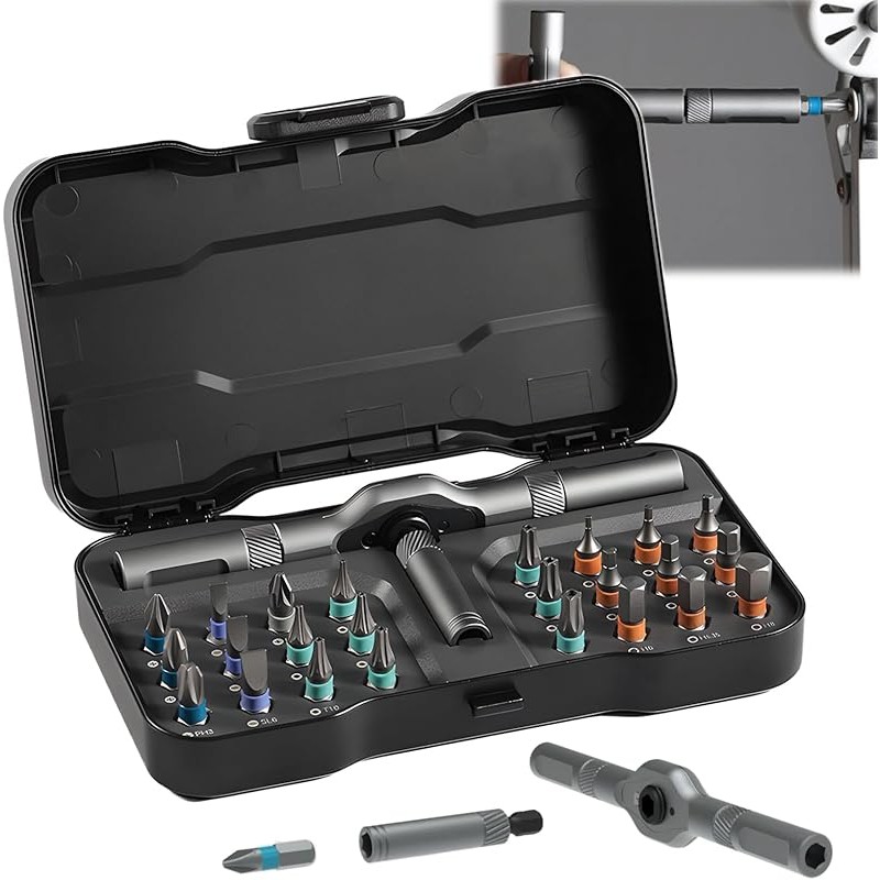 Diy Screwdriver 24 In 1, 2025 New 24 In 1 Multi Bit Magnetic ...