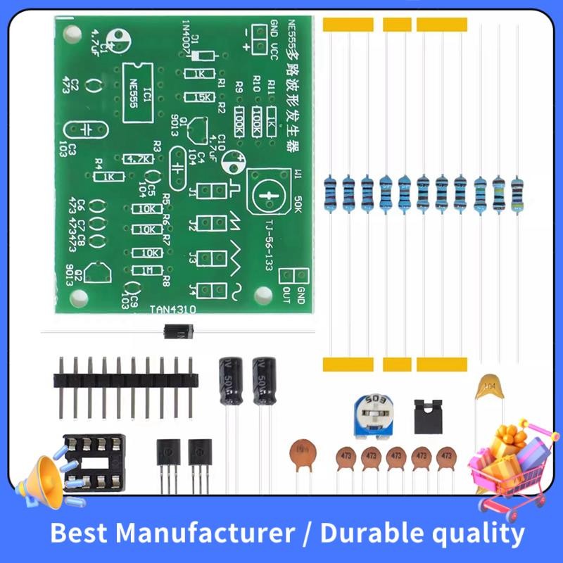 【NEW】Sine Triangle Square Wave NE555 Multi-Channel Waveform Generator ...