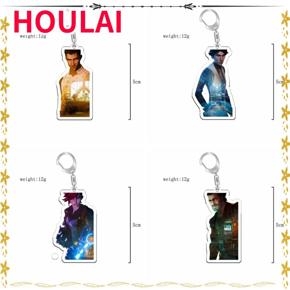 HOULAI Arcane Season 2 Keychain, Jayce Vander Silco League of Legends ...