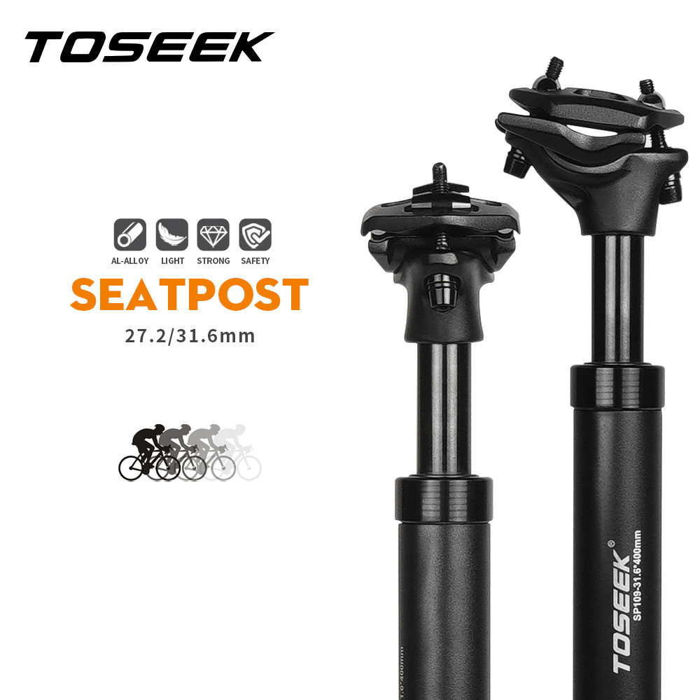 TOSEEK Seatpost Suspension Dropper Mtb 27 2 Bicycle Seat Post Hanging ...