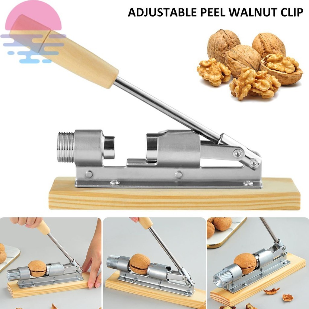 Pecan Nut Cracker Tool for Easy Cracking Heavy Duty Nut Sheller with ...