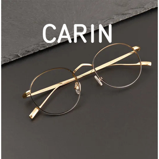 [Beta Pure Titanium Glasses] CARIN CARIN Pure Titanium Glasses Frame ...