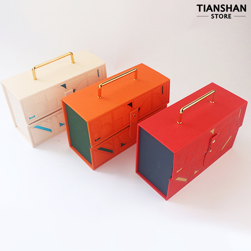 [TTS] Gift Package Box with Handle Multi-functional Faux Leather ...
