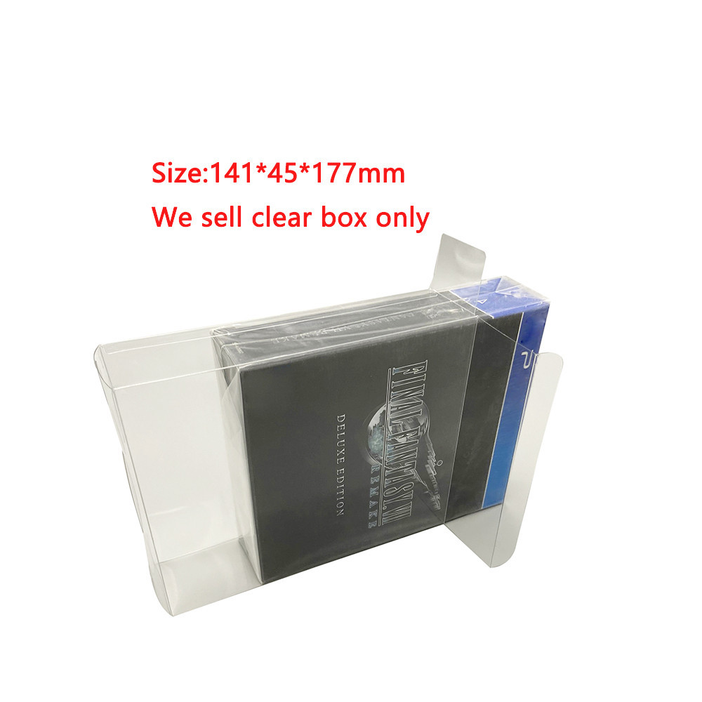 Transparent Display Box For PS Final Fantasy 7 FF7 Reset Edition Luxury ...