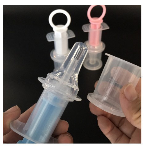 Medication Aid for Babies, Soft Silicone Head Cylinder, Safe for Babies ...