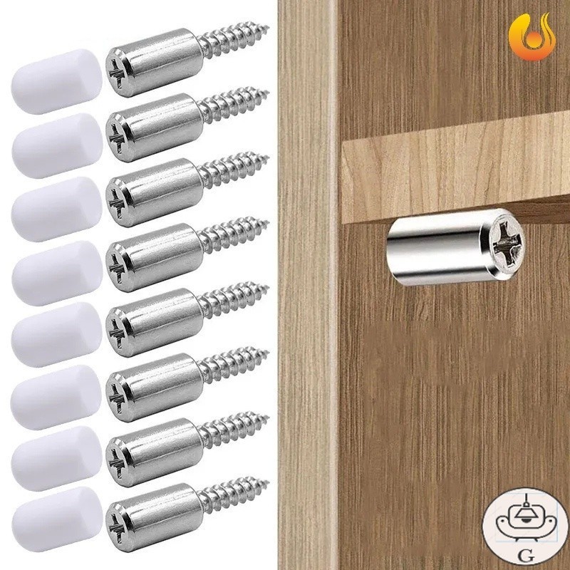 GS Integrated Self Tapping Screws Partition Brackets / Cabinet Glass ...