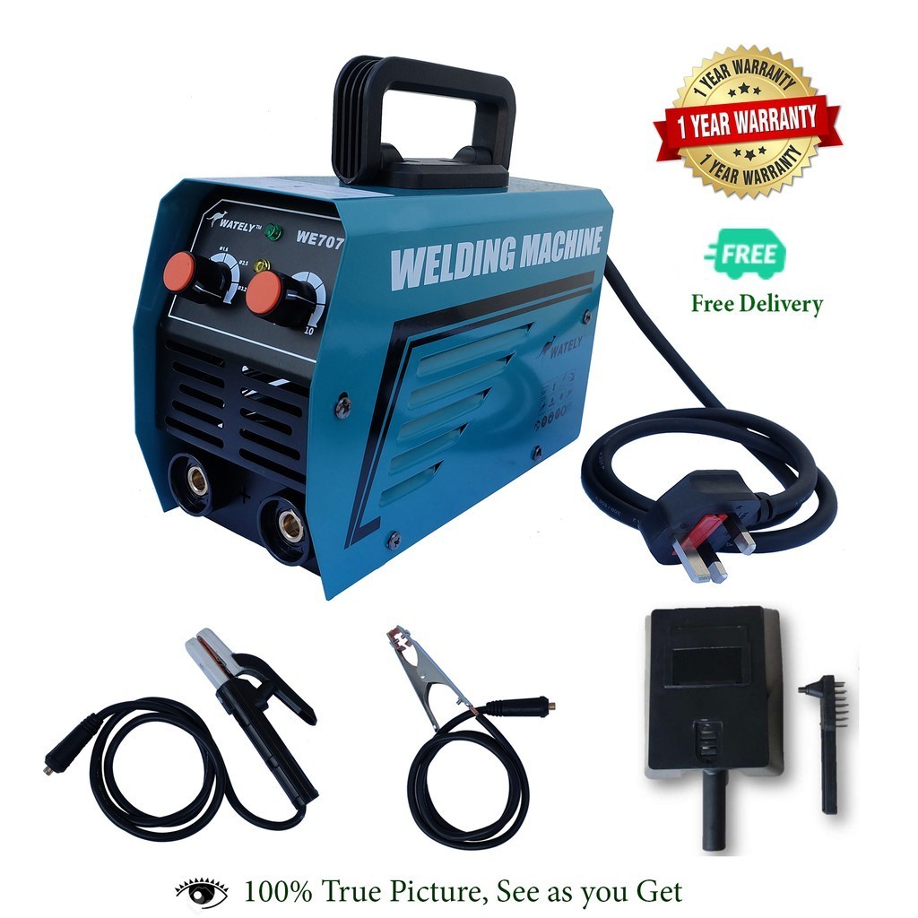 MESIN WELDING Wately 140A Portable Welding Mechine with Easy Rod Size ...