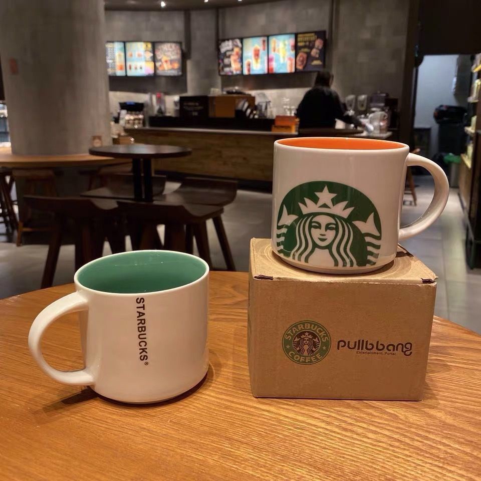 Starbucks Mug Starbucks Cup Gift Set Gift Box Starbucks Ceramic Cawan ...