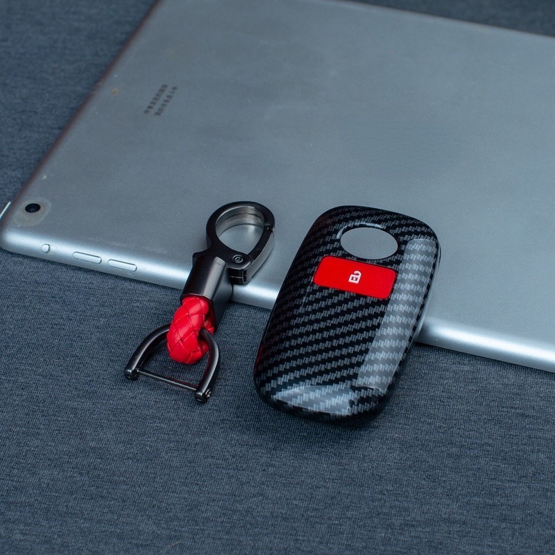 XM-New Carbon ABS Car Key Cover Case Shell for Toyota RAIZE for ...
