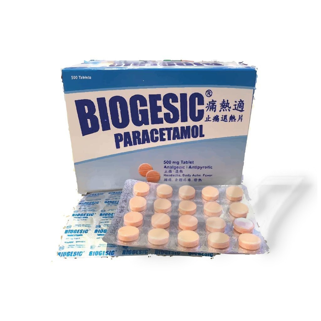 Biogesic 500mg Tab 500’s | Shopee Malaysia