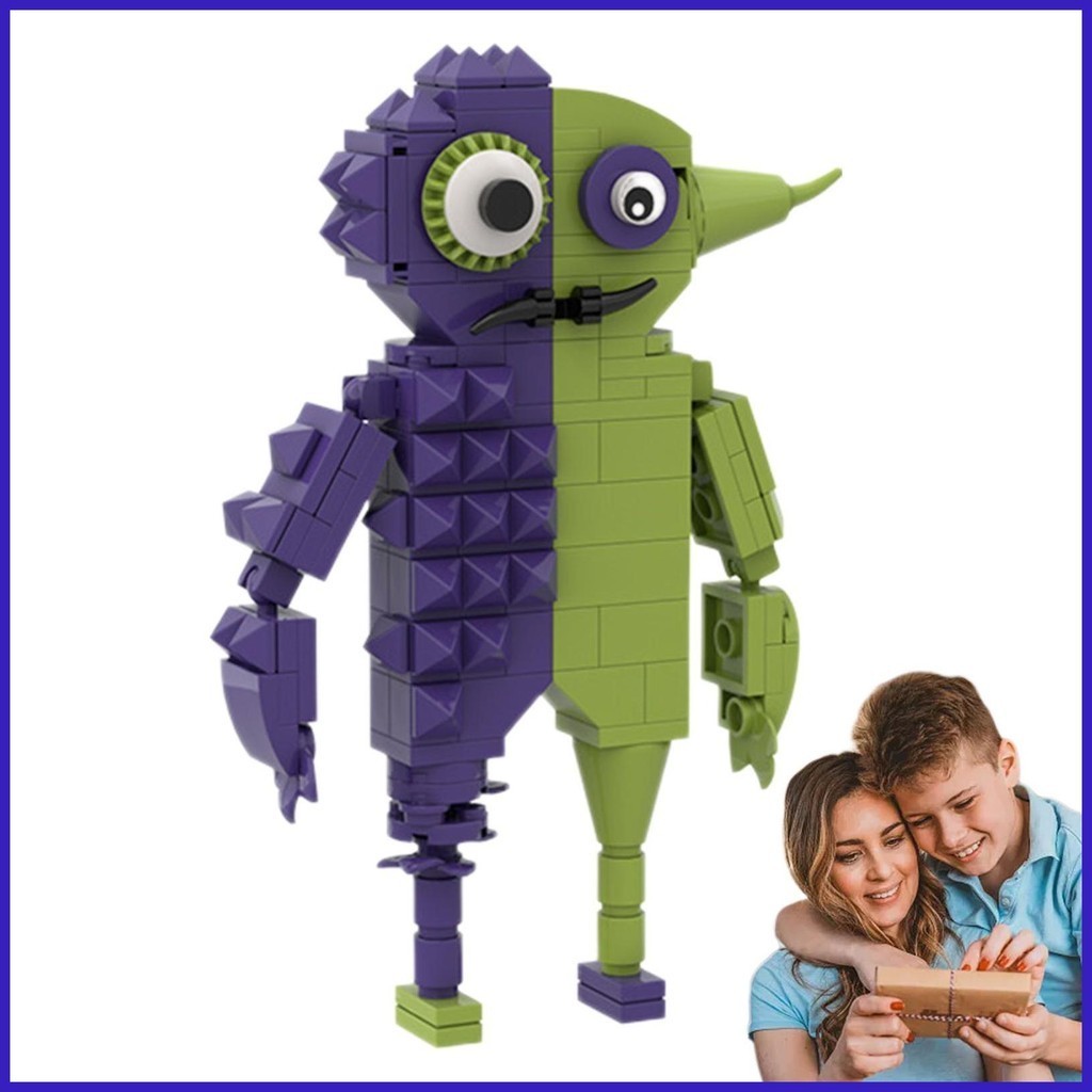 Cartoon Characters Building Blocks Anime Model Building Bricks Set DIY ...