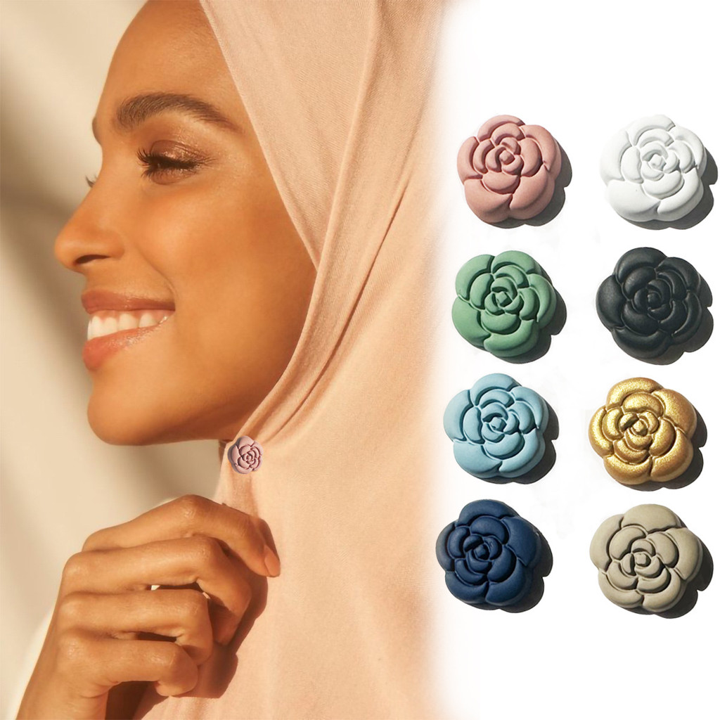 Fashionable Islamic Clothing Hijab Magnets Brooch with Magnetic Clasp ...