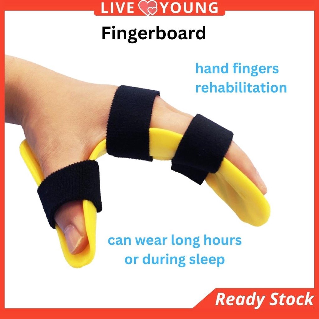 Fingerboard Hand Rehabilitation Training Board Stroke Fingers Separator ...