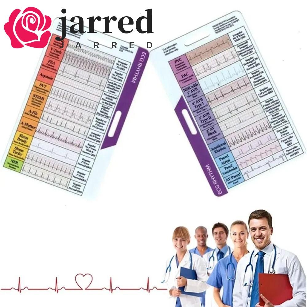 JARRED Ecg Self Measuring Ruler, Precision Measurement Plastic Ecg/ekg ...