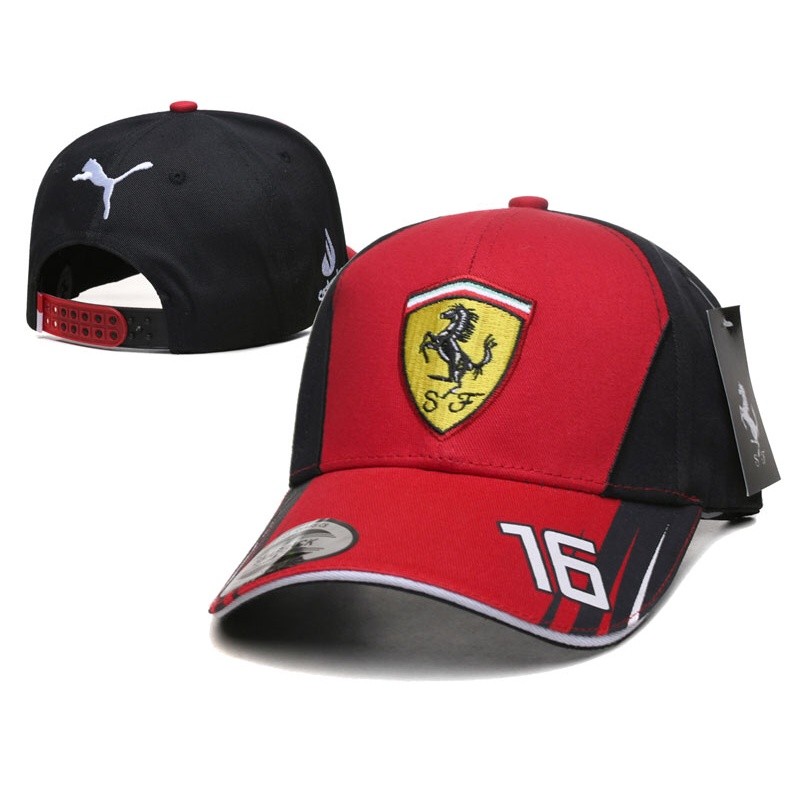 New Mens Ferrari F1 Racing Hat Luxury Cap | Shopee Malaysia