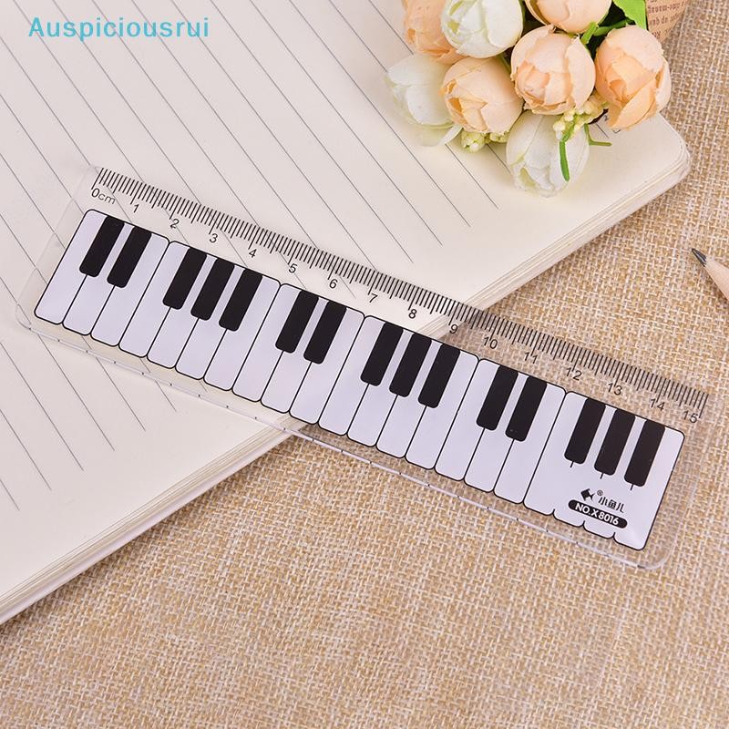 Auspiciousrui Creative Piano Keyboard Ruler 15cm 6in Musical Terms ...