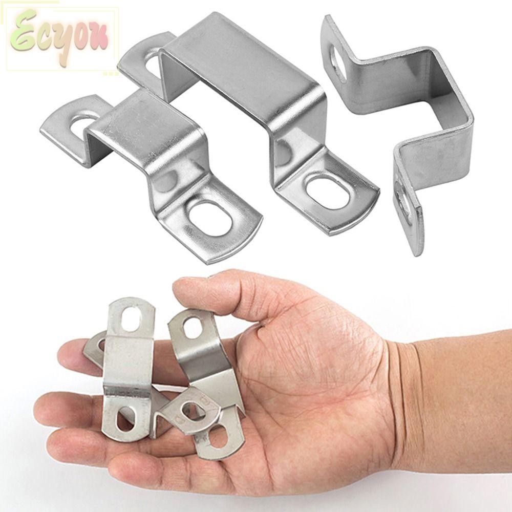 ECYOU Horseback Hose Clamp, M-shaped U-shaped Square Rectangle ...