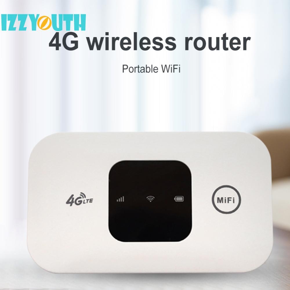 150Mbps 4G LTE WiFi Router 2100mAh Portable Pocket Wifi Router Mobile Hotspot Wireless Unlocked ...