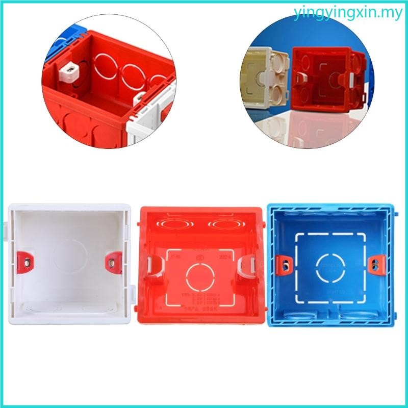 YIN Plastic White Switch Protections Box 86 Type Universal Switch ...