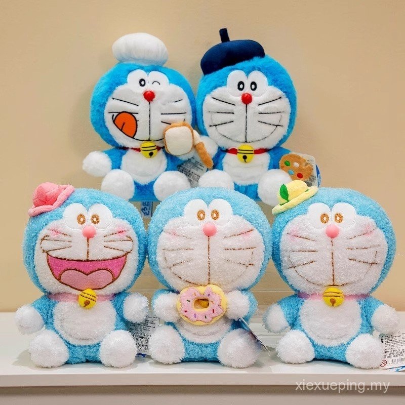 Genuine Doraemon Doraemon Plush Toy Large Fat Doll Children Birthday ...