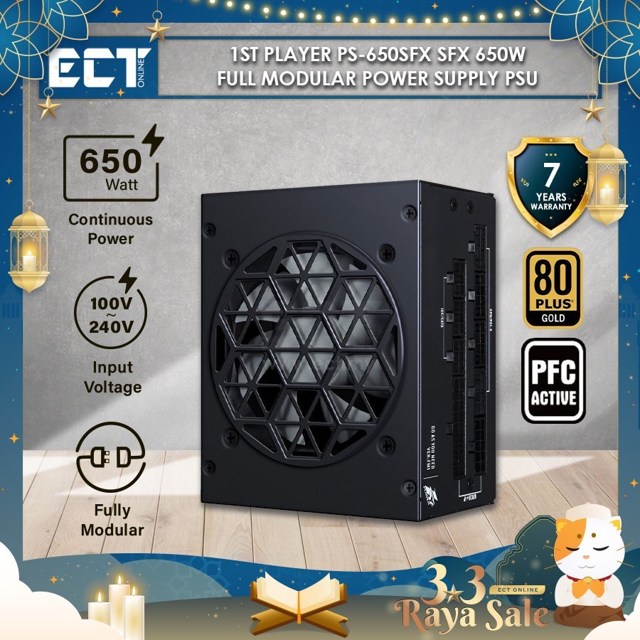 1stplayer PS-650SFX / PS-750SFX SFX 650W / 750W Full Modular Power Supply PSU | Shopee Malaysia