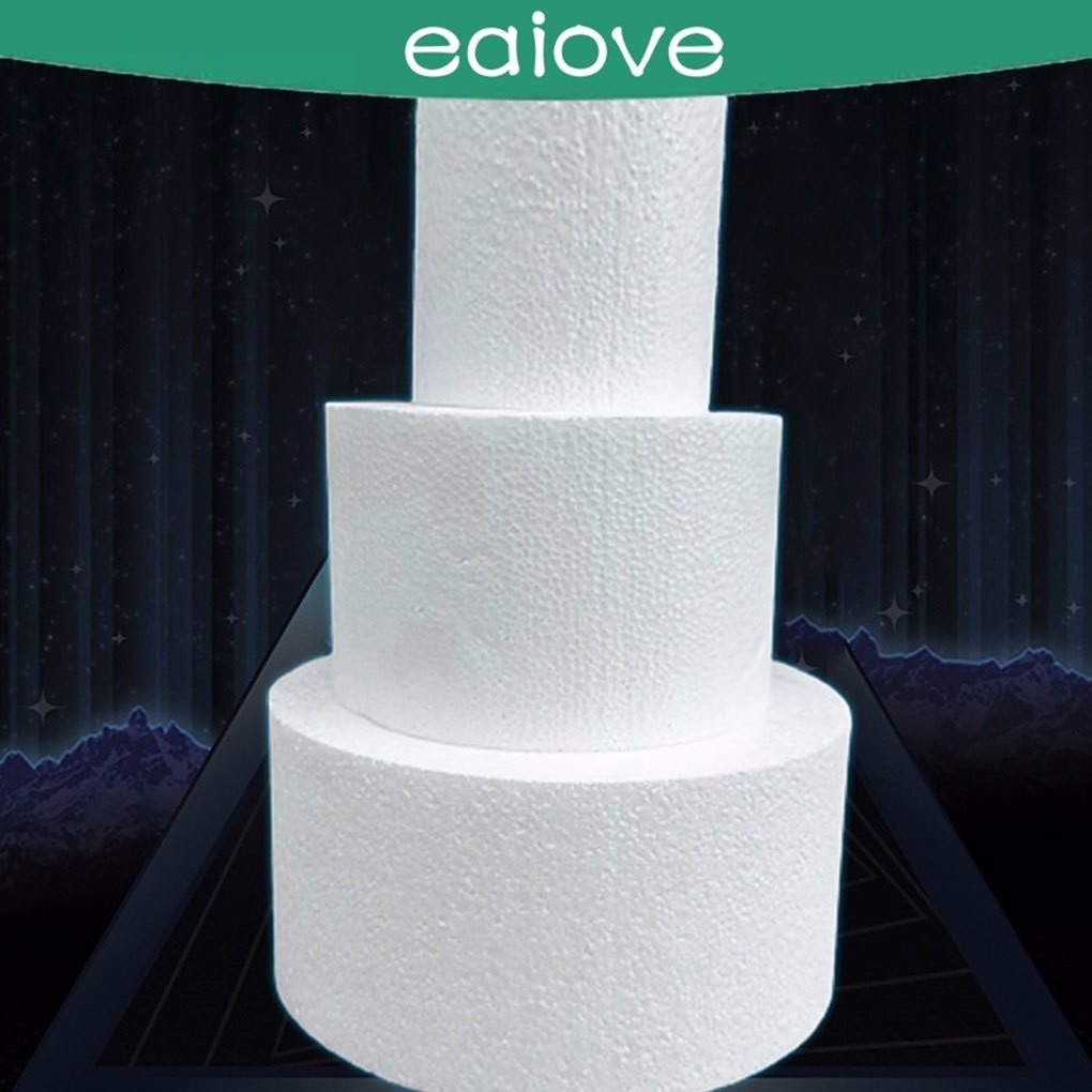 3pieces Stunning Cake Designs With Round Foam Cake Dummies Easy To ...