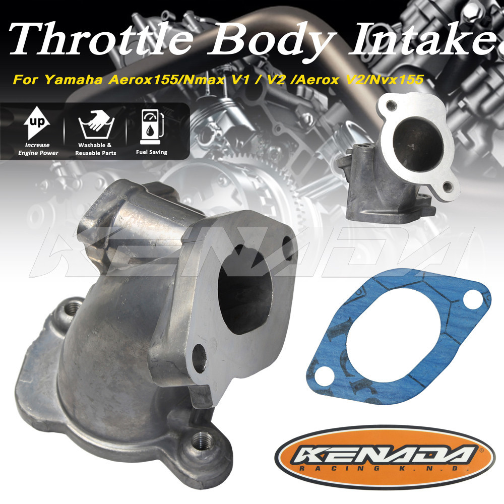KENADA RACING Throttle Body Intake Pipe NVX 155 V1 / V2 AEROX 155 V1 ...