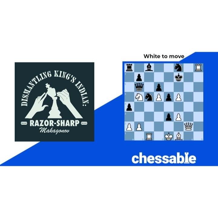 PREMIUM!! CHESS VIDEO Dismantling King's Indian Razor - Sharp Makagonov ...