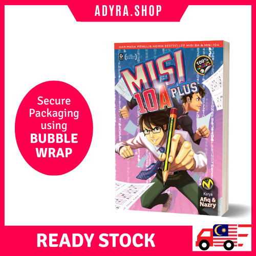 Buku Komik-M: Misi 10A Plus oleh Nazry Salam, Afiq Salam Buku Komik M ...