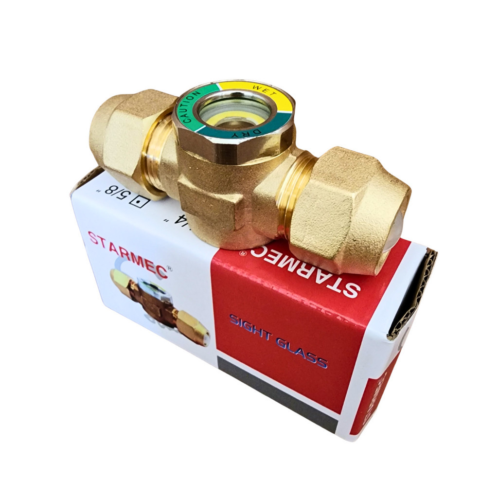 Sight Glass 5/8" - Moisture Indicator 5/8" x 5/8" Flare (Unit) | Shopee ...