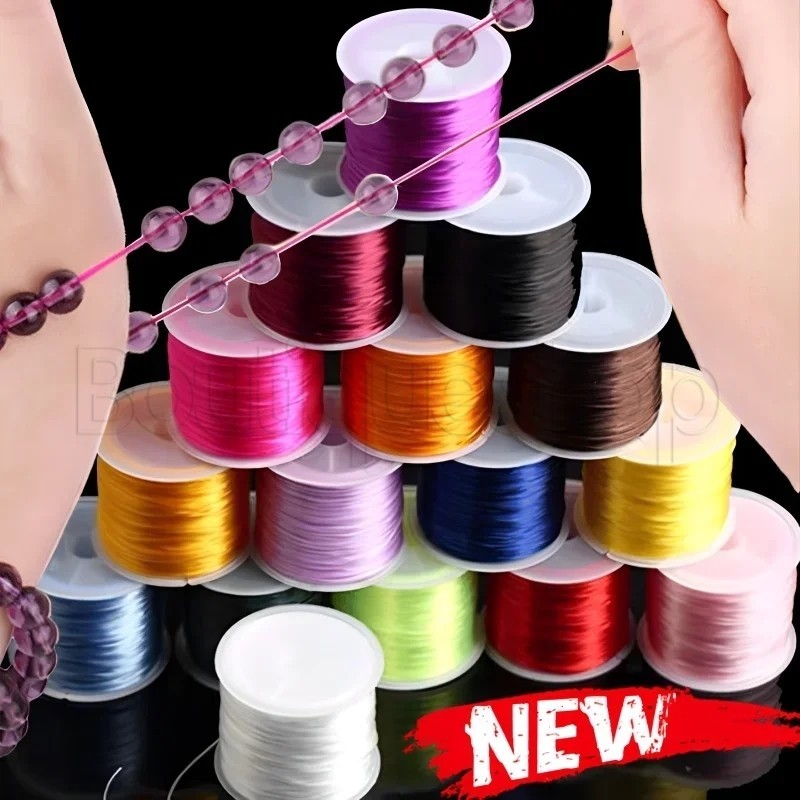 Suitable for DIY Jewelry Making Beading Bracelet - Crystal String ...
