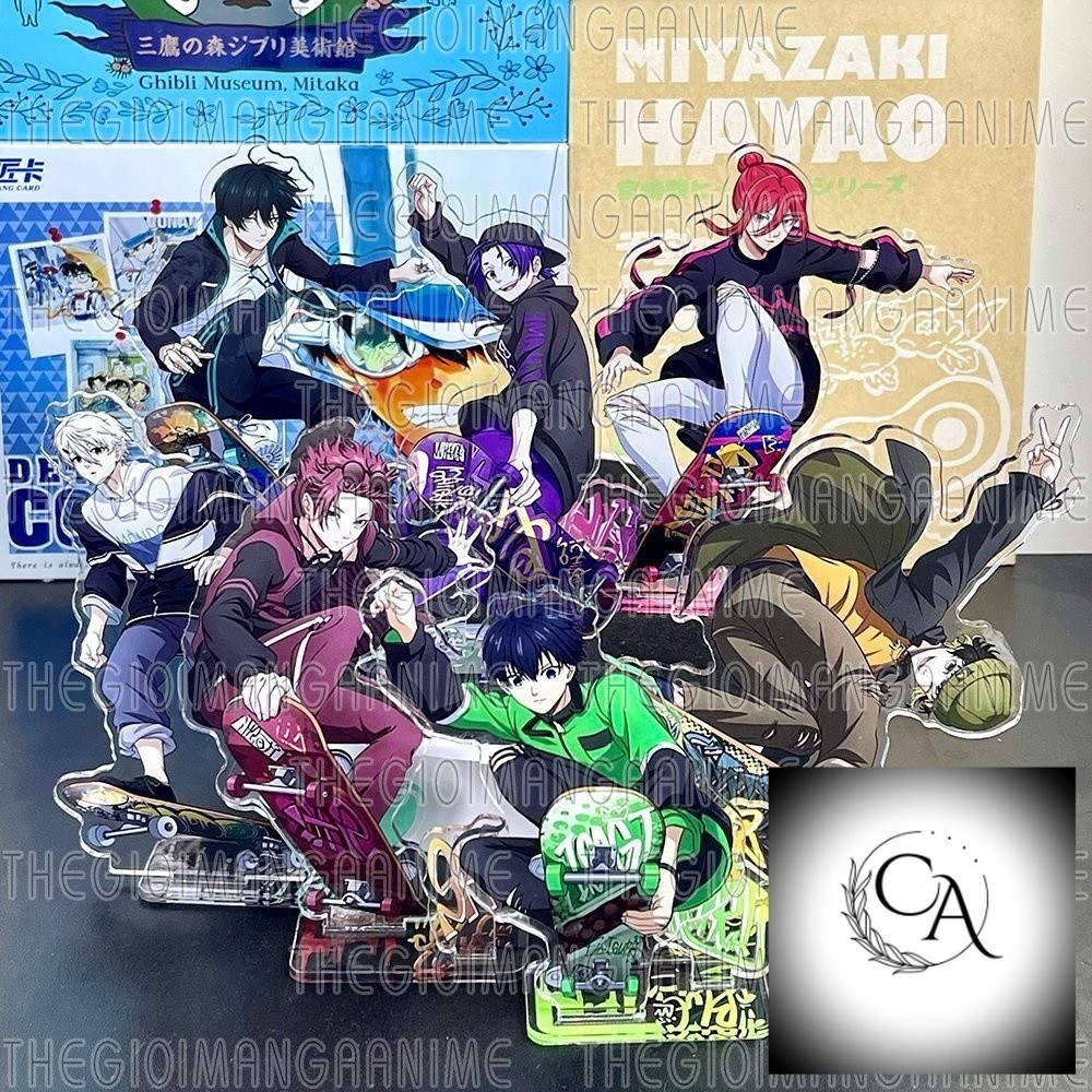 Standee model BLUE LOCK ver COOL SKATEBOARD anime chibi multi-piece ...