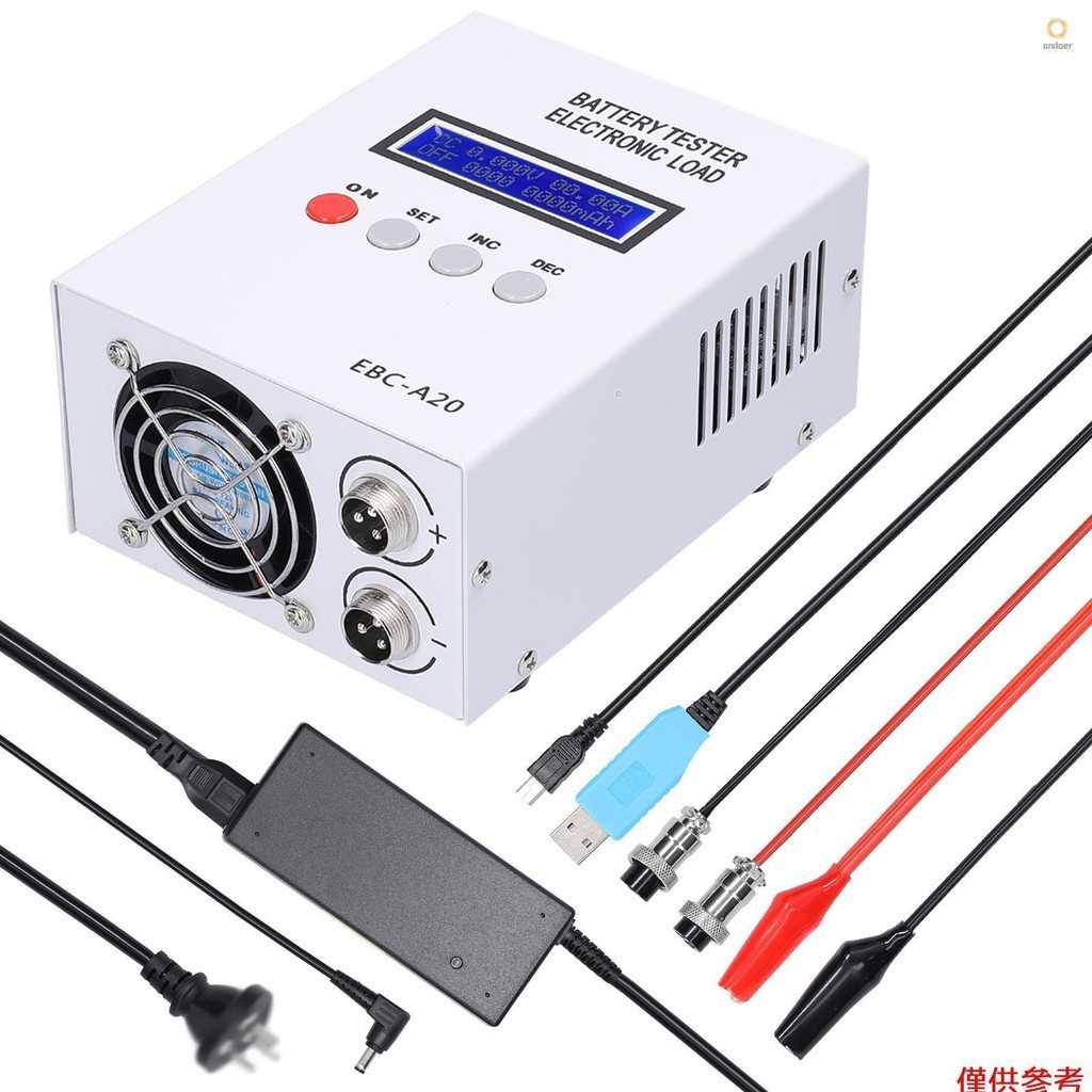 EBC-A20 Battery Tester 30V 20A 85W Lithium Lead-acid Batteries Capacity ...